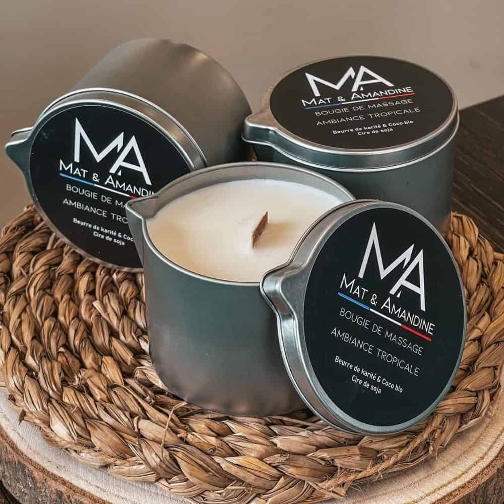 Mat & Amandine – Bougies parfumées et parfums maison
