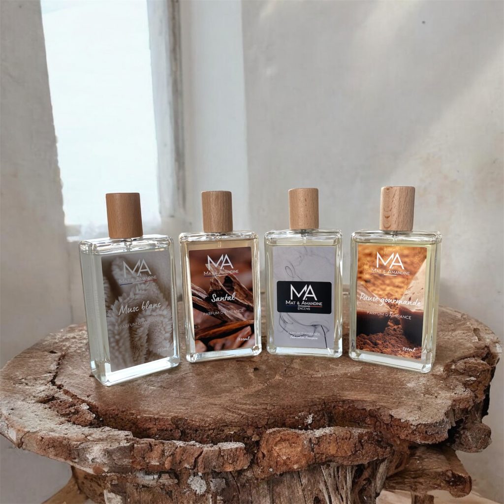 Mat & Amandine – Bougies parfumées et parfums maison